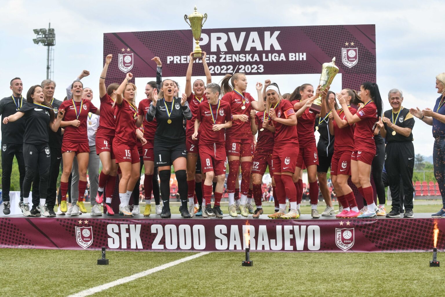 Congratulations to football players of SFK 2000 Sarajevo on another ...