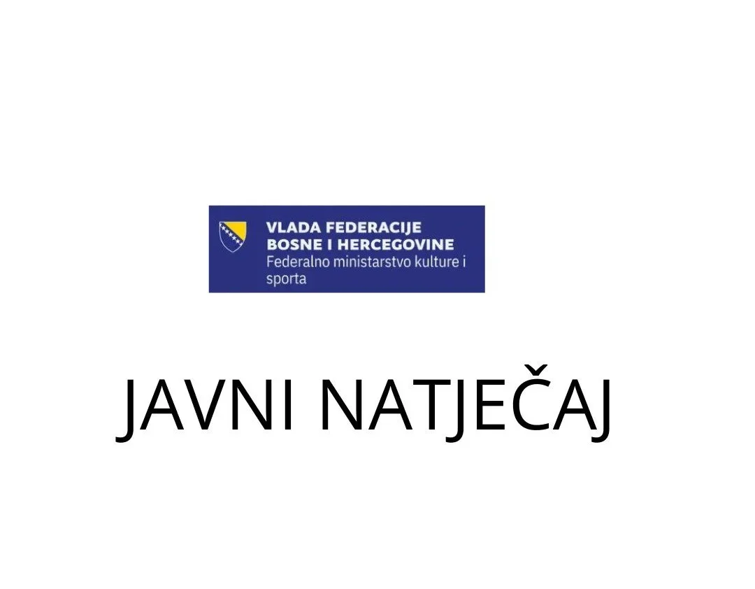JAVNI NATJEČAJ za prijem pripravnika u Federalnom ministarstvu kulture ...